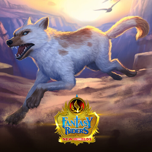 ArtStation - Adult Coyote - Fantasy Riders New Worlds