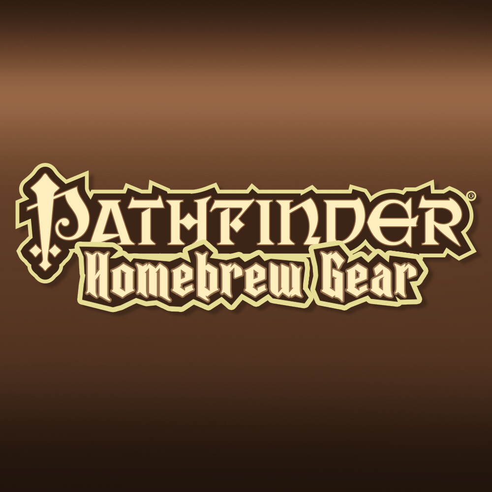 ArtStation - Pathfinder Homebrew Gear