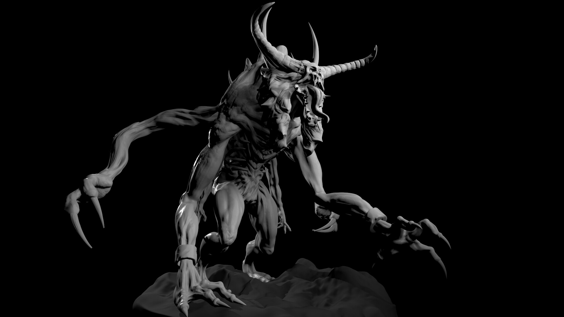 ArtStation - Halloween Creature - 3D model