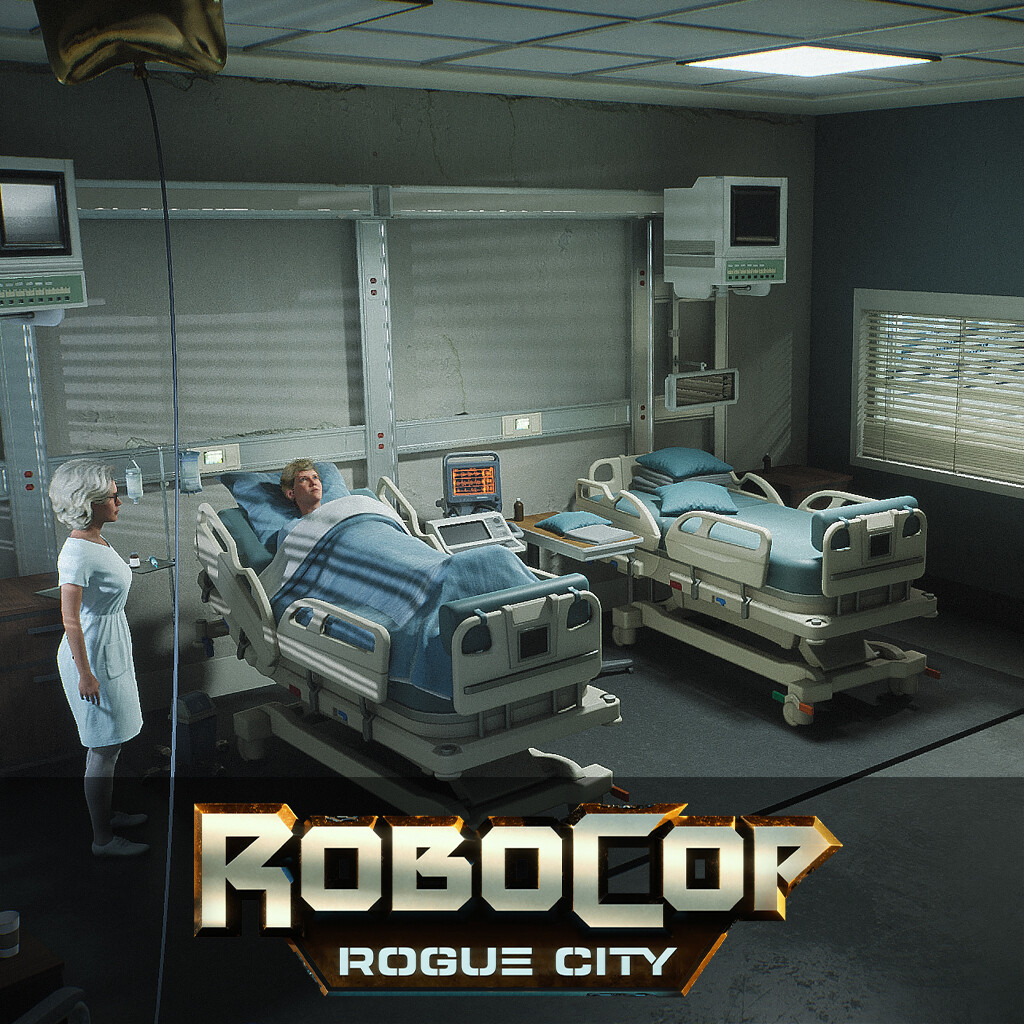 ArtStation - Robocop Rogue City - Hospital
