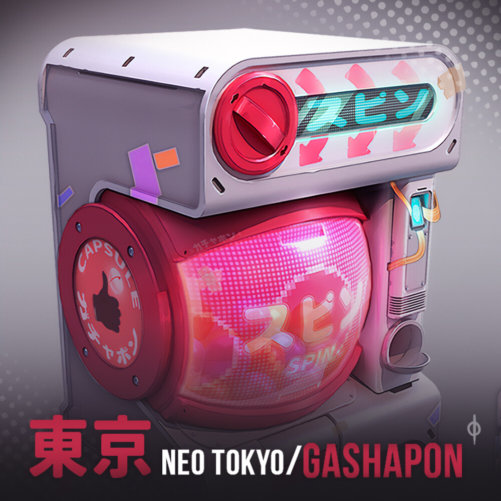 ArtStation - Neo Tokyo: ArtStation Challenge -NEON ARCADE-
