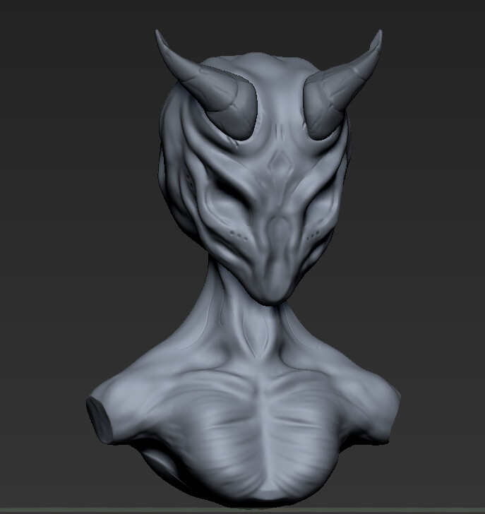 ArtStation - Alien ZBrush Sculpt