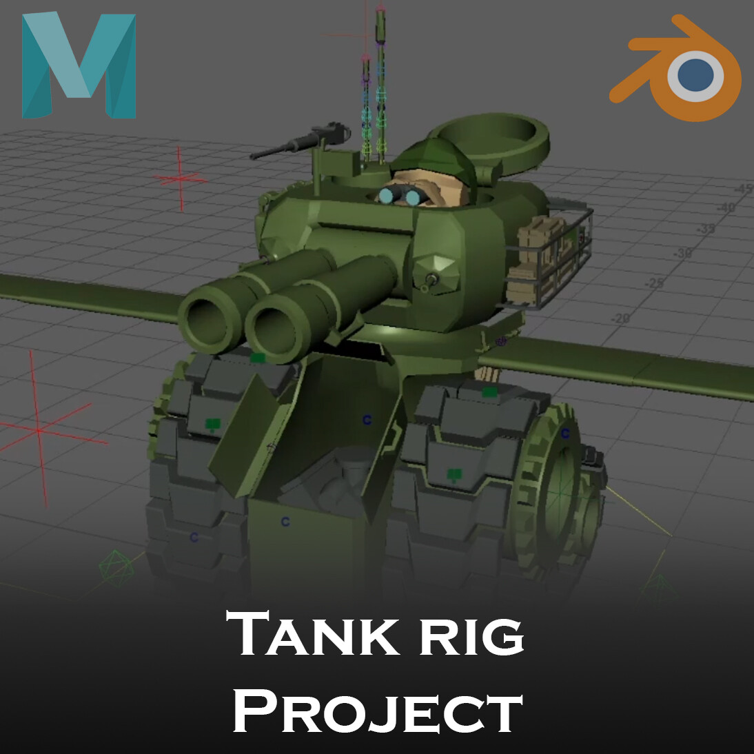 ArtStation - Tank Rig