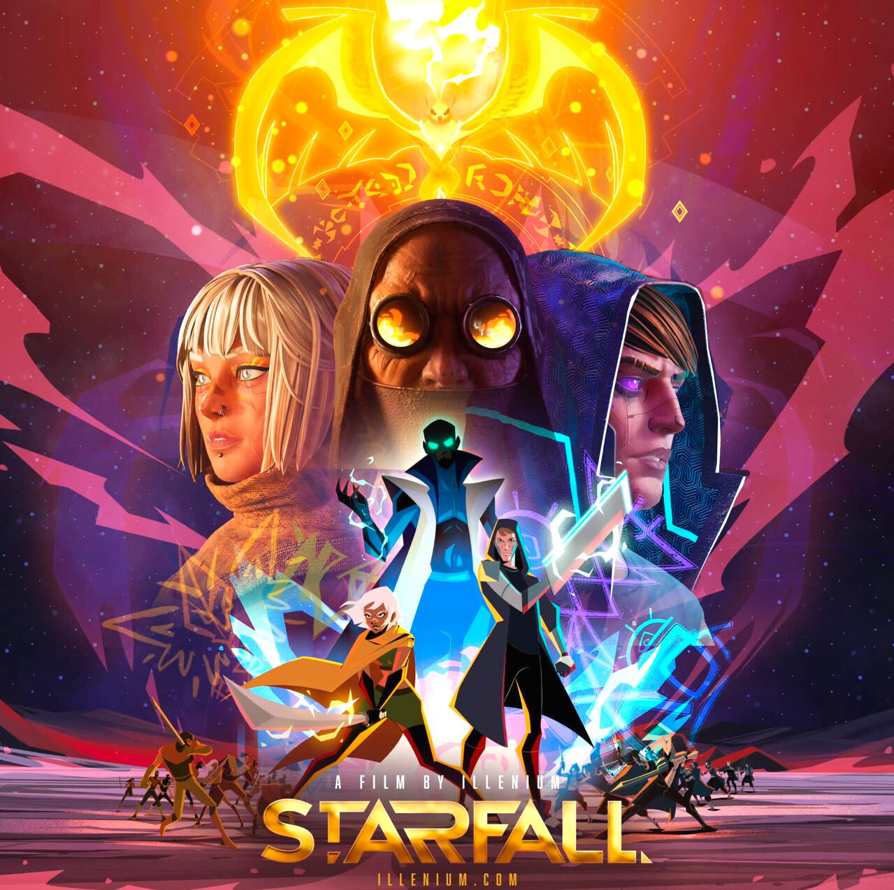 ArtStation - Phoenix City- Starfall Movie by ILLENIUM