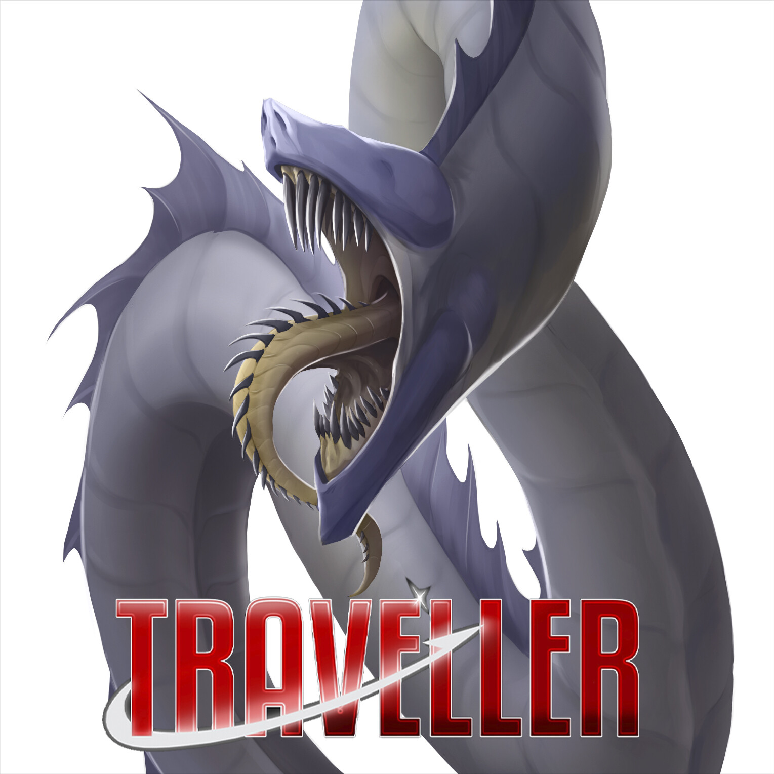 ArtStation - Traveller - Creatures: Swamp snake, Parasitic Worm