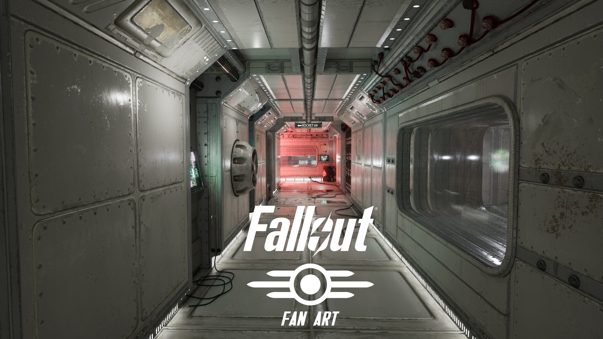 ArtStation - Vault 101 (Fallout 3 Inspired Fan Art)