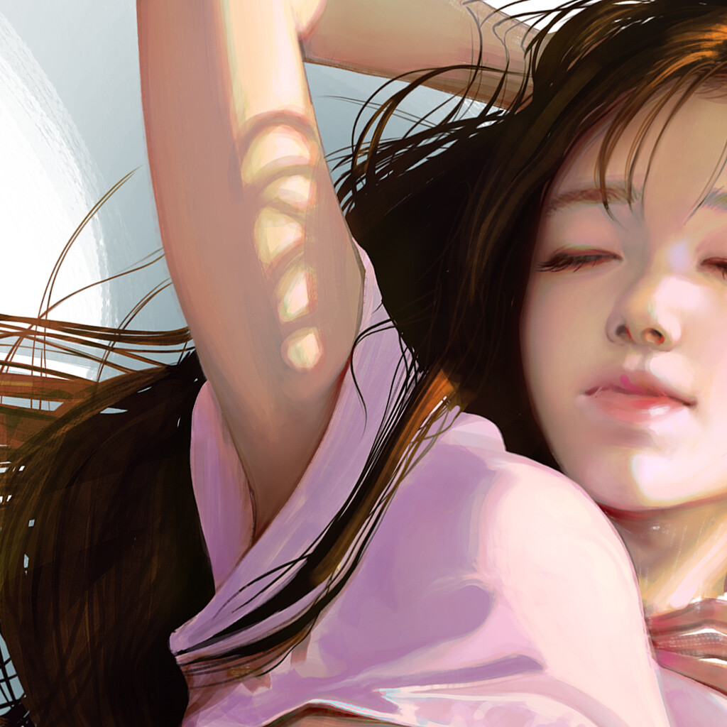 ArtStation - Sleeping Girl..
