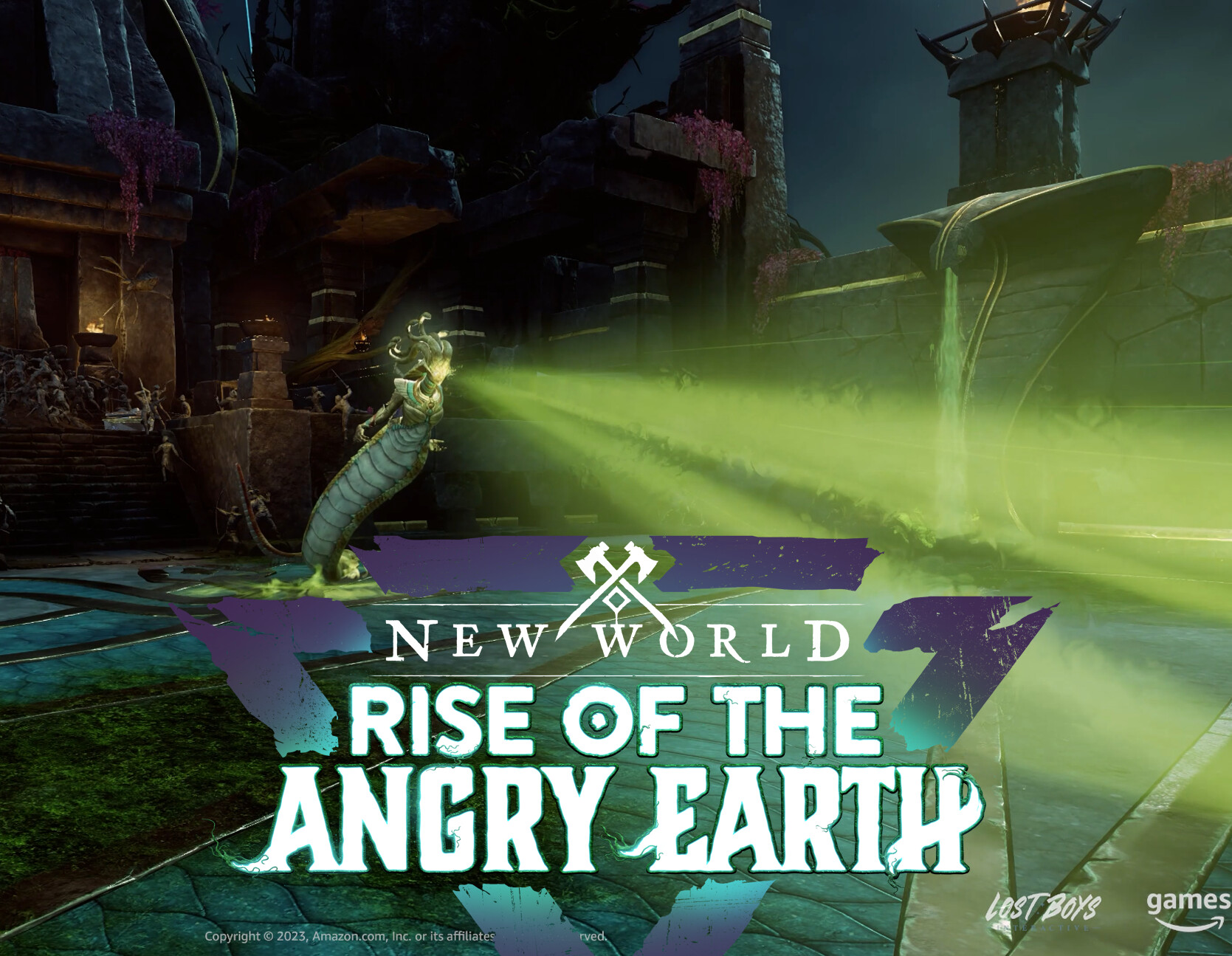 ArtStation - New World: Rise of The Angry Earth - Medusa VFX