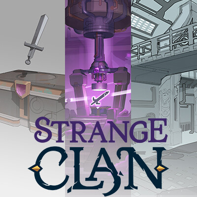 ArtStation - Strange Clan - Environment and Props
