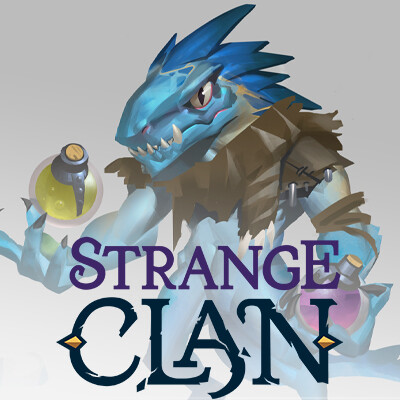 ArtStation - Strange clan - Enemys and side characters