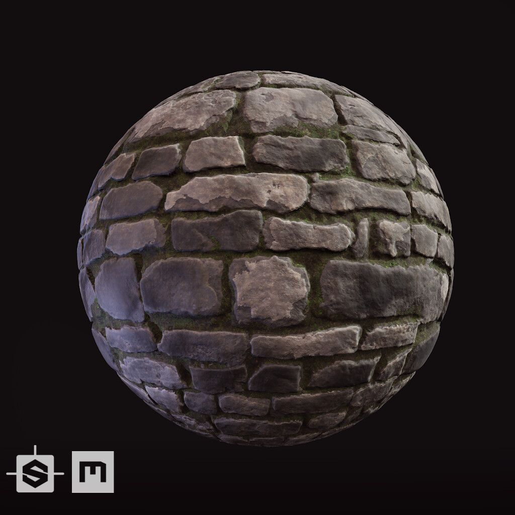 ArtStation - Rock Wall Material