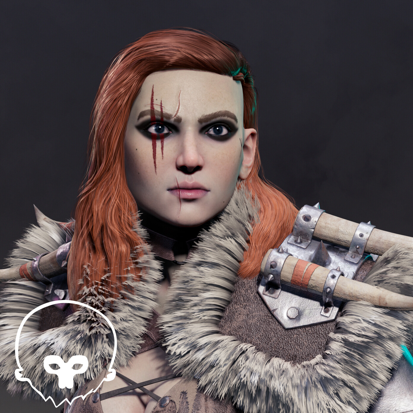 ArtStation - Barbarian - Real-Time Character