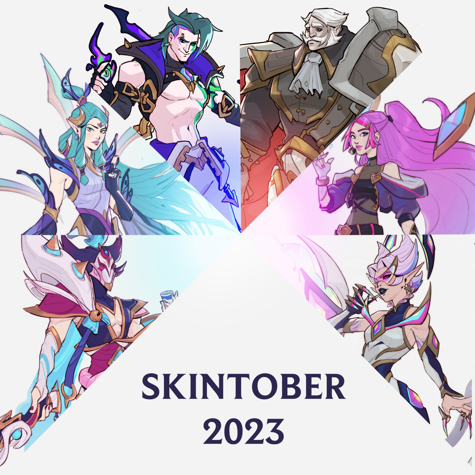 ArtStation - League of Legends- Skintober Fan Skins