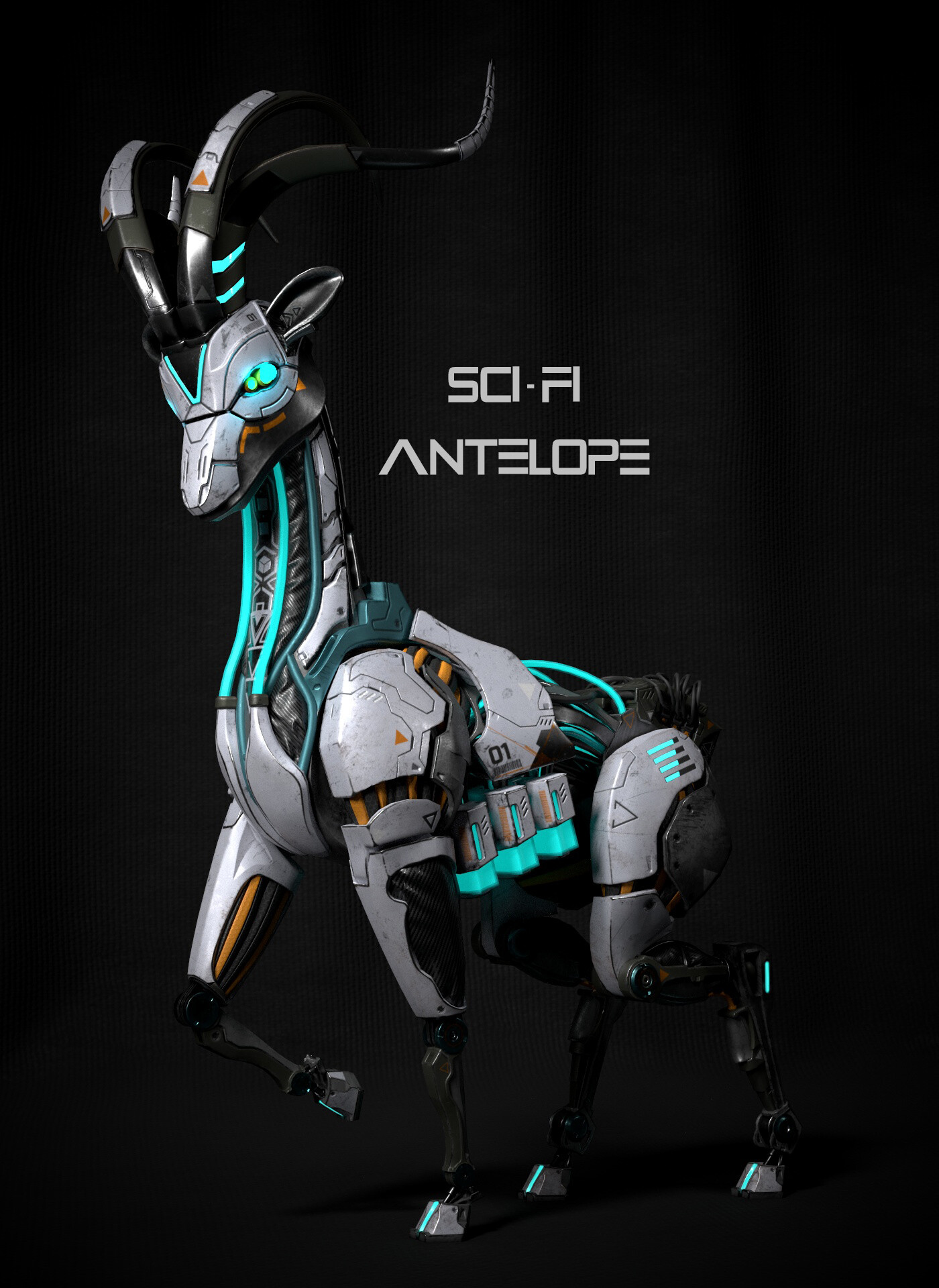 ArtStation - SCI-FI Antelope