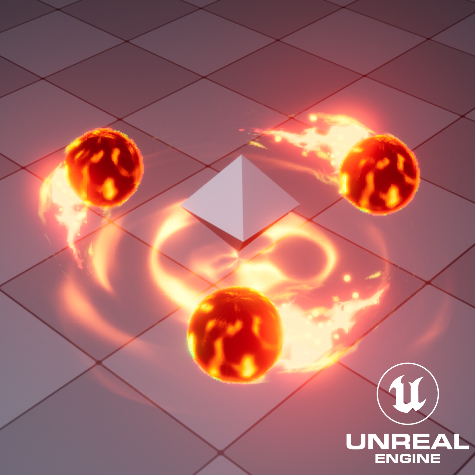 ArtStation - VFX Orbs Fire