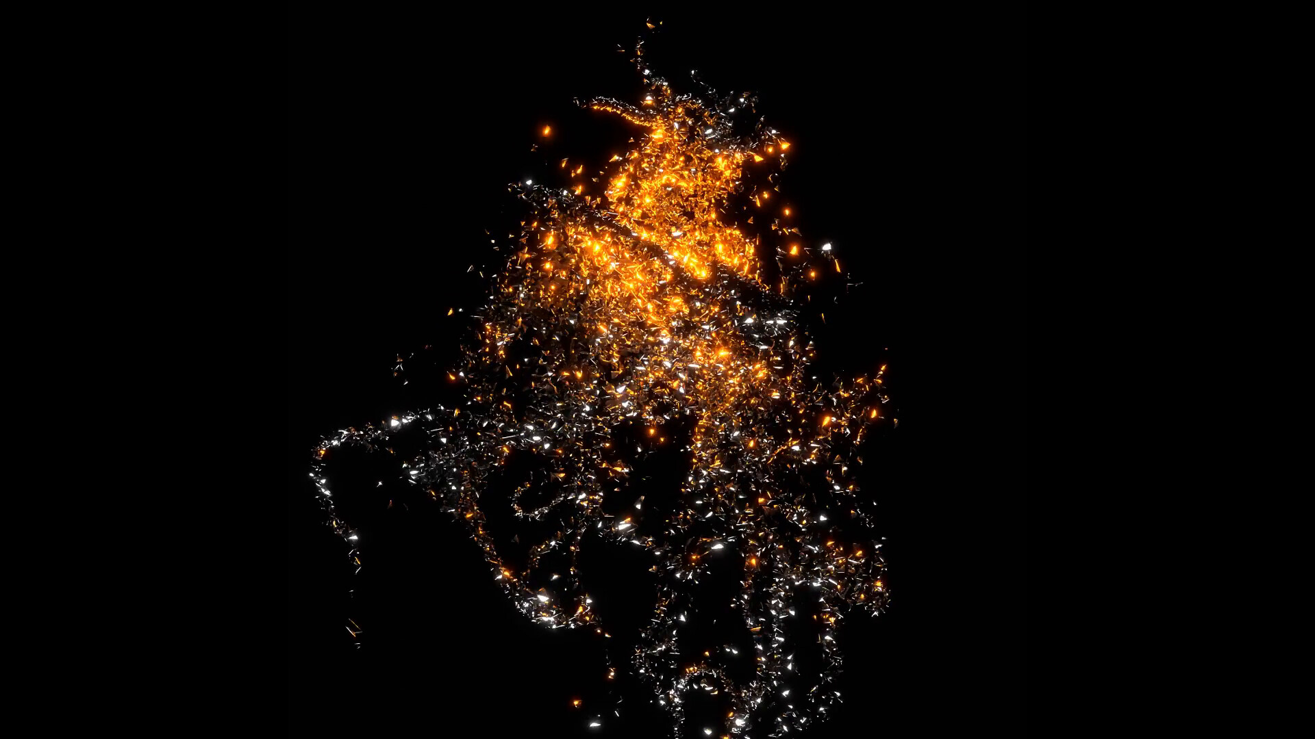 ArtStation - Abstract Particle Simulation