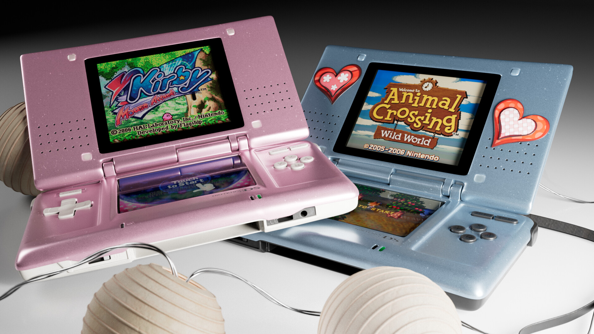 ArtStation - Nintendo DS — Animal Crossing & Kirby