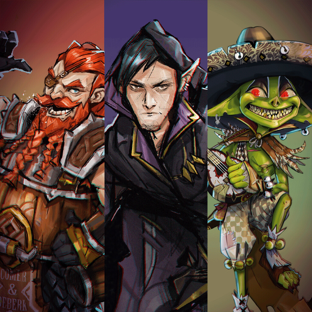 J.Daniel Gil - DnD Original Characters!