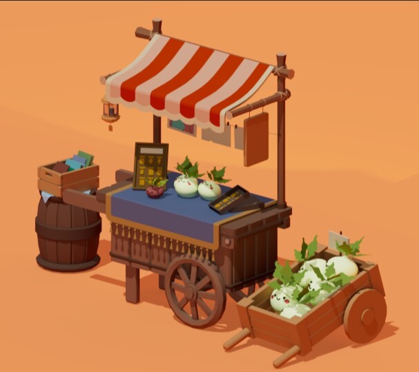 ArtStation - Turnip Cart