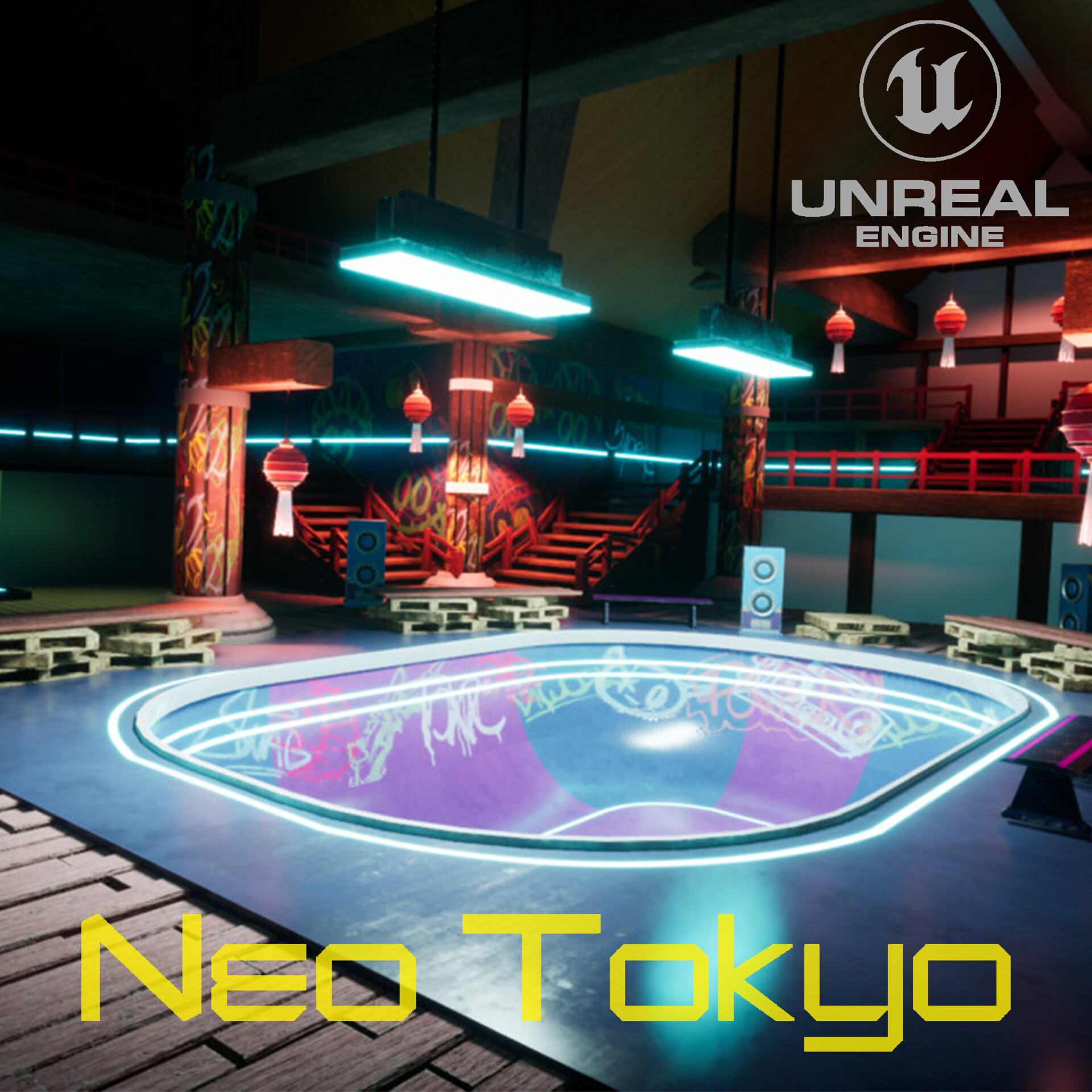 ArtStation - Neo Tokyo: Exponential Reality Real Time Environment Entry