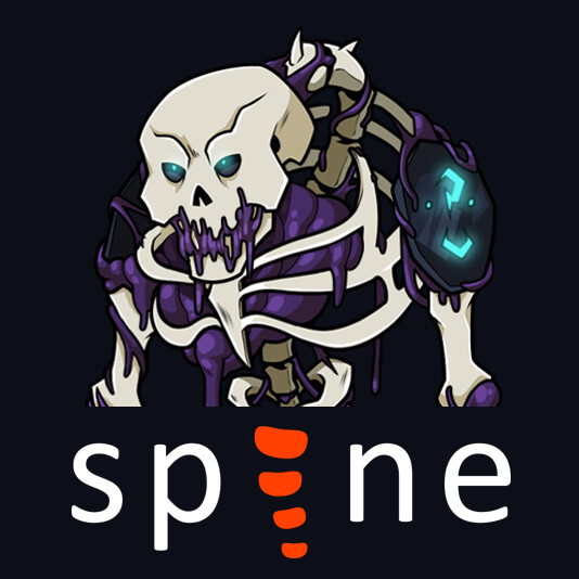 ArtStation - Spine animation - Monstrous Skeleton