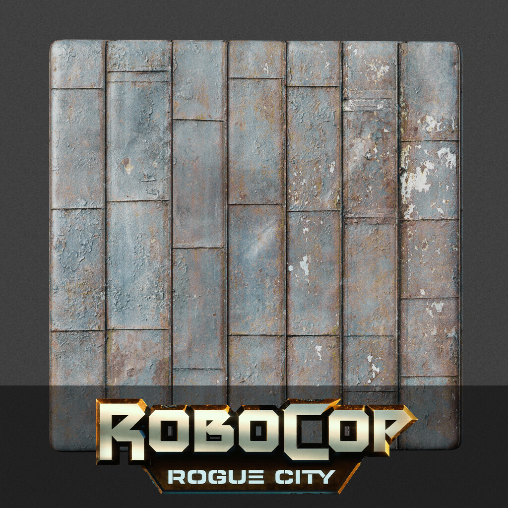 ArtStation - Robocop Rogue City Quixel Mixer