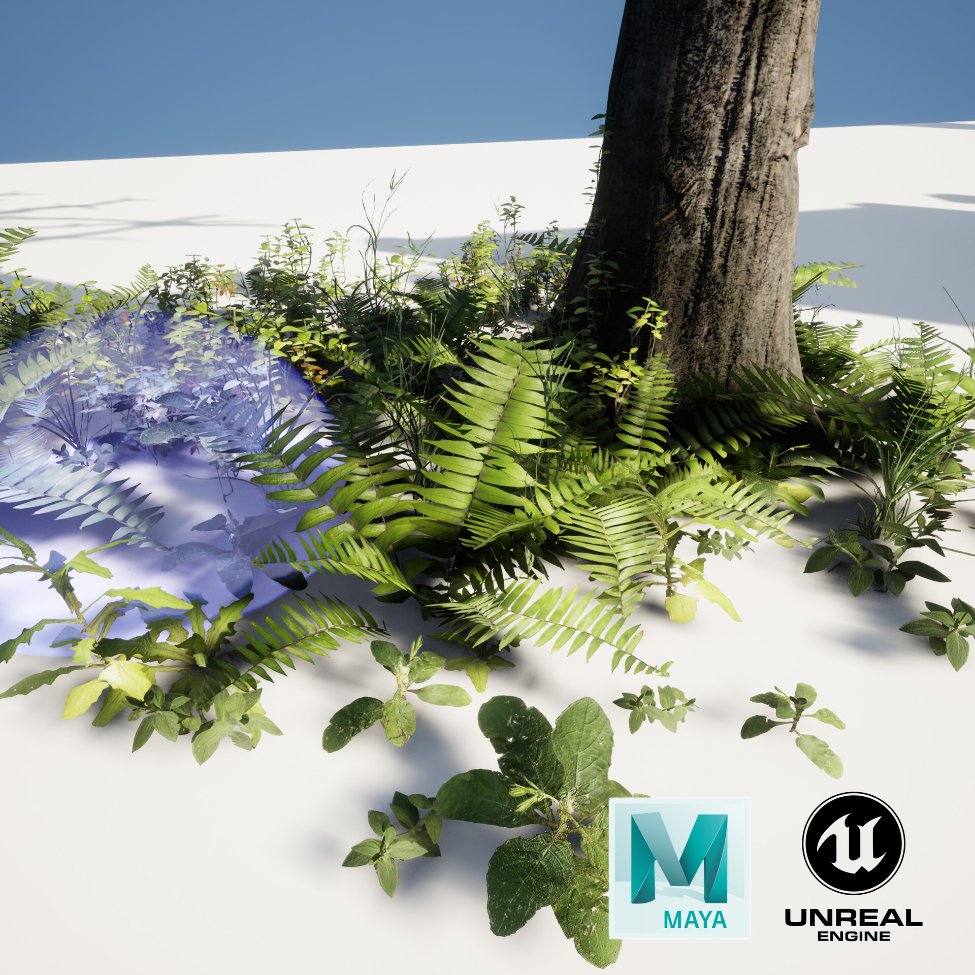 ArtStation - Foliage Breakdown