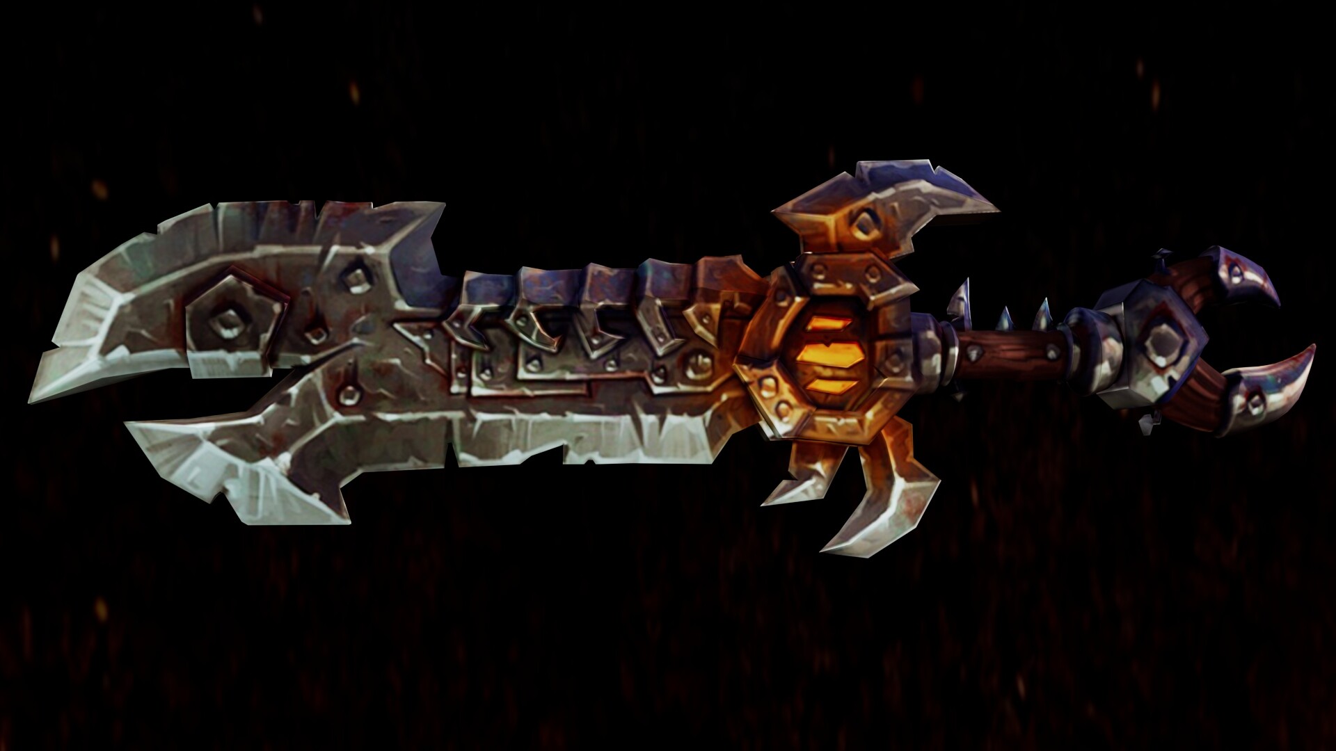 ArtStation - Hand-Painted Iron Horde Sword