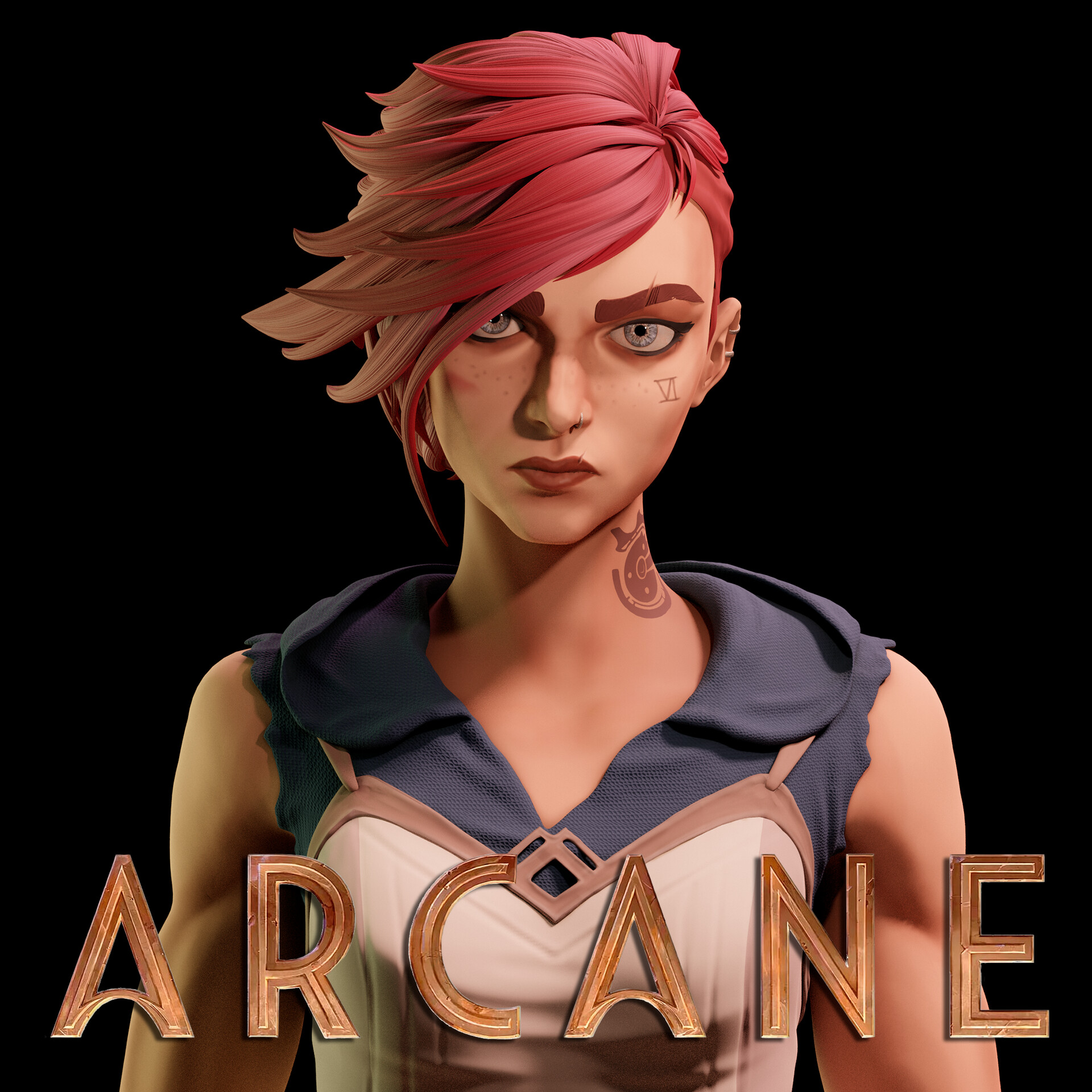 ArtStation - Vi - Arcane
