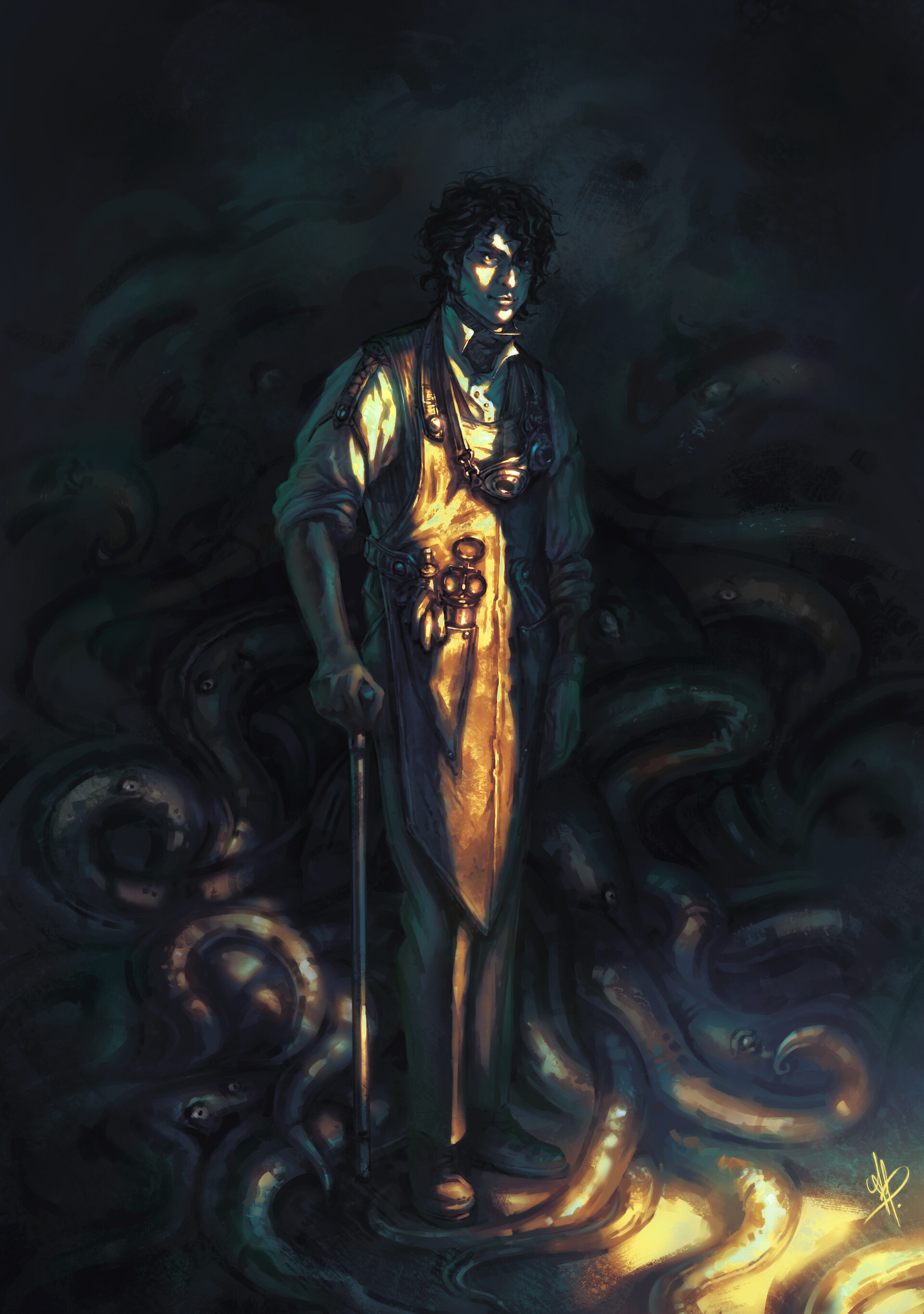 ArtStation - Mad Scientist - Character Design Challenge #106