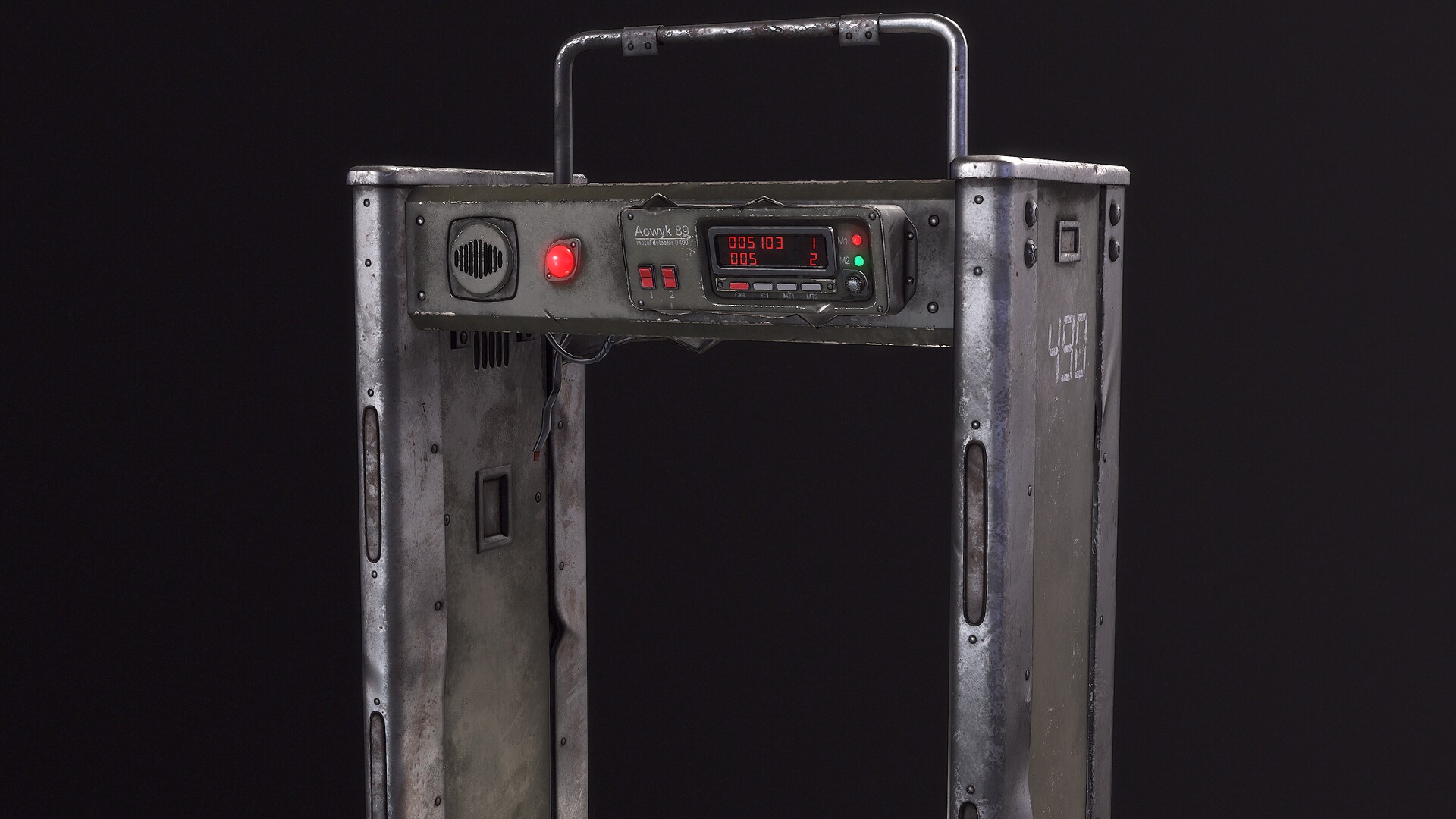 ArtStation - OLD METAL DECTECTOR