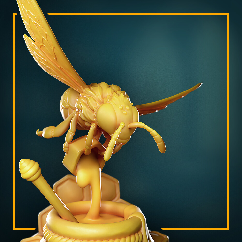 ArtStation - Bee & Honey