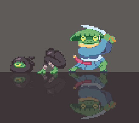 ArtStation - Frog Fight