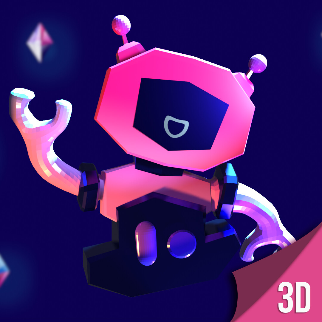 ArtStation - Robot Betty - 3D Model