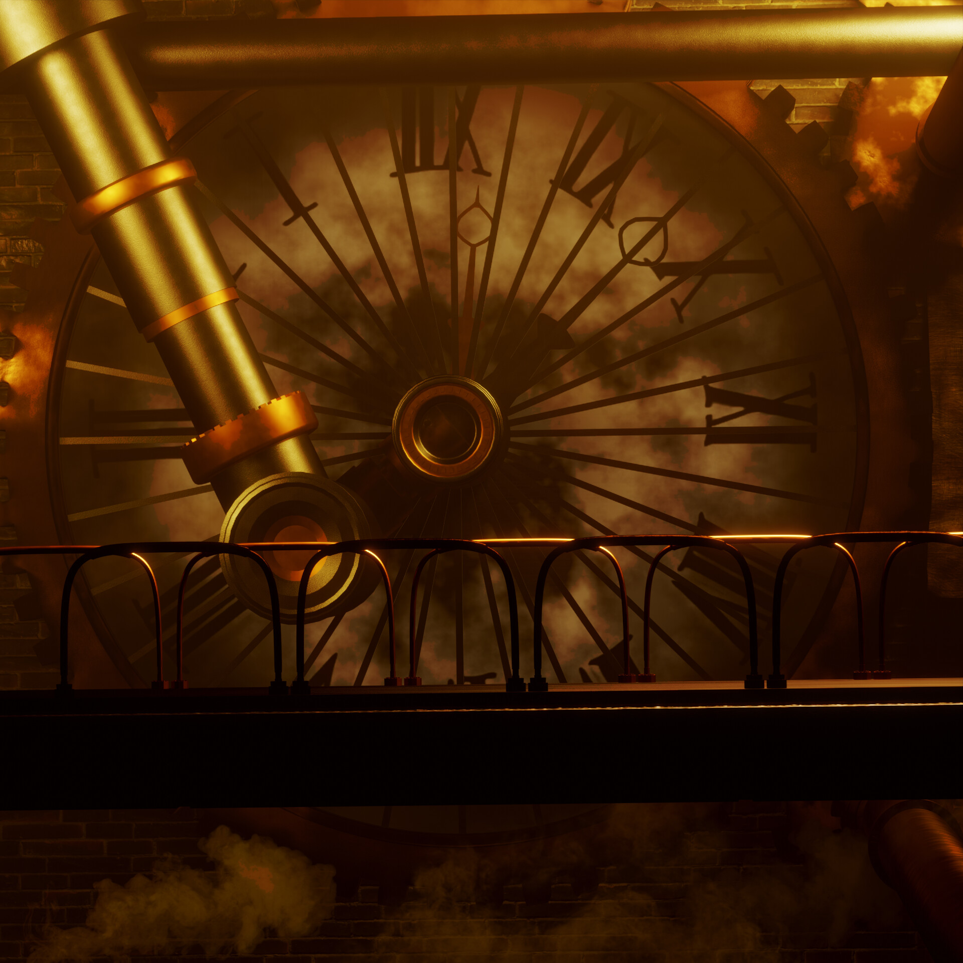 ArtStation - Steampunk factory