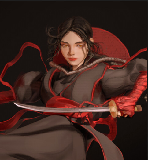 ArtStation - Mee-Sun The Sword Dancer