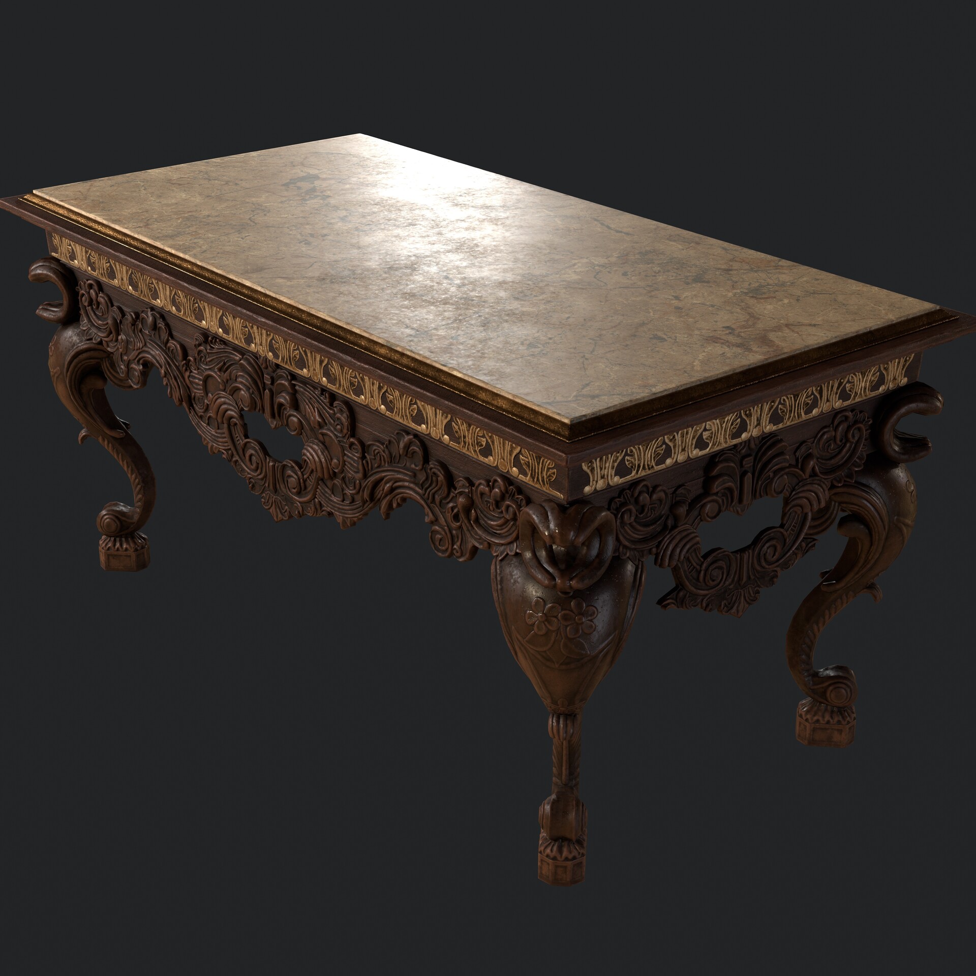 ArtStation - Victorian Table