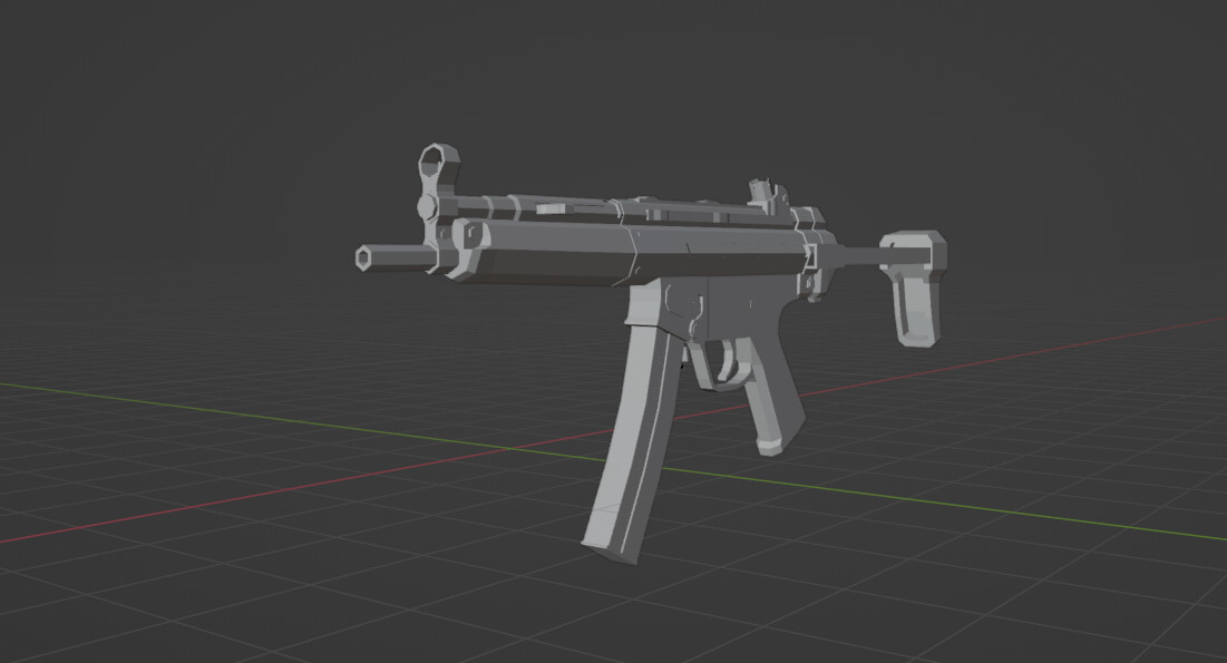 ArtStation - MP5 3D