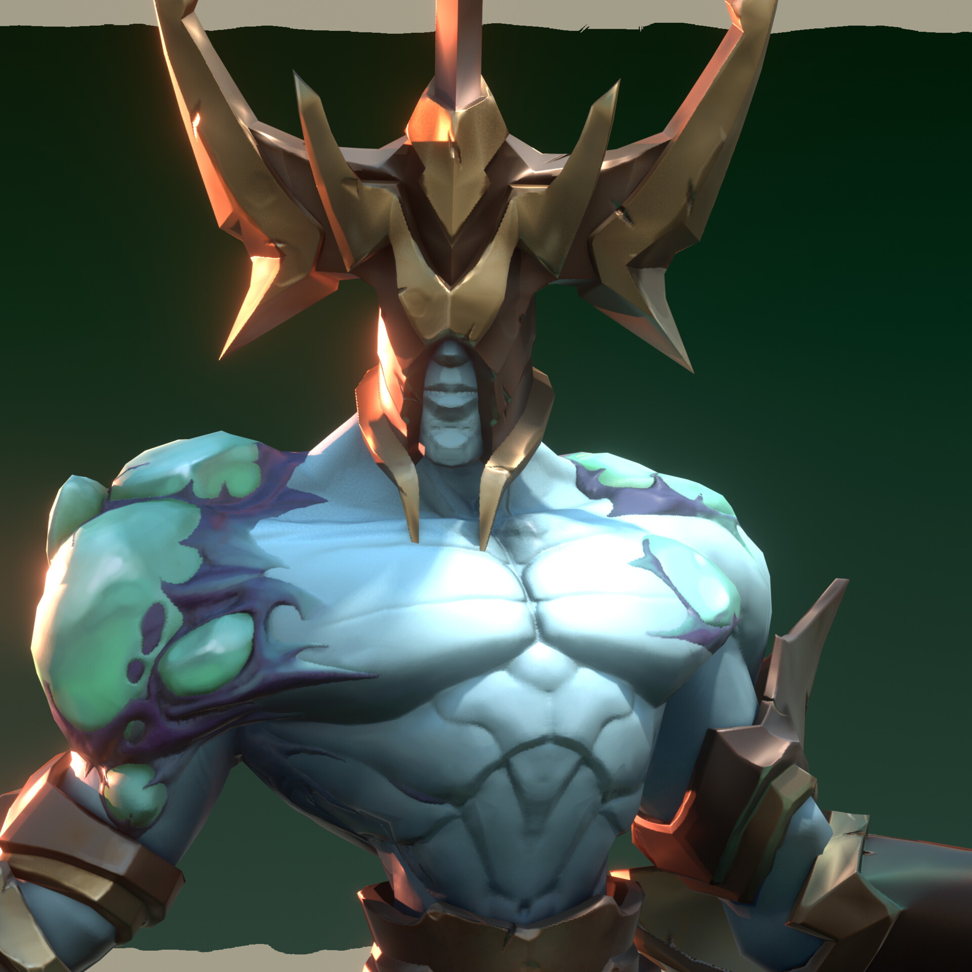 ArtStation - corrupted Prince- stylized character