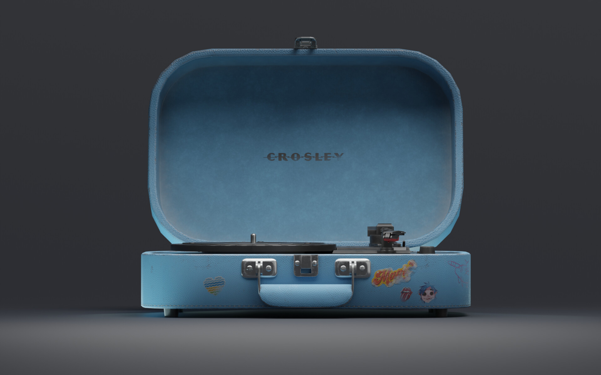 ArtStation - Vinyl Player 3D Model