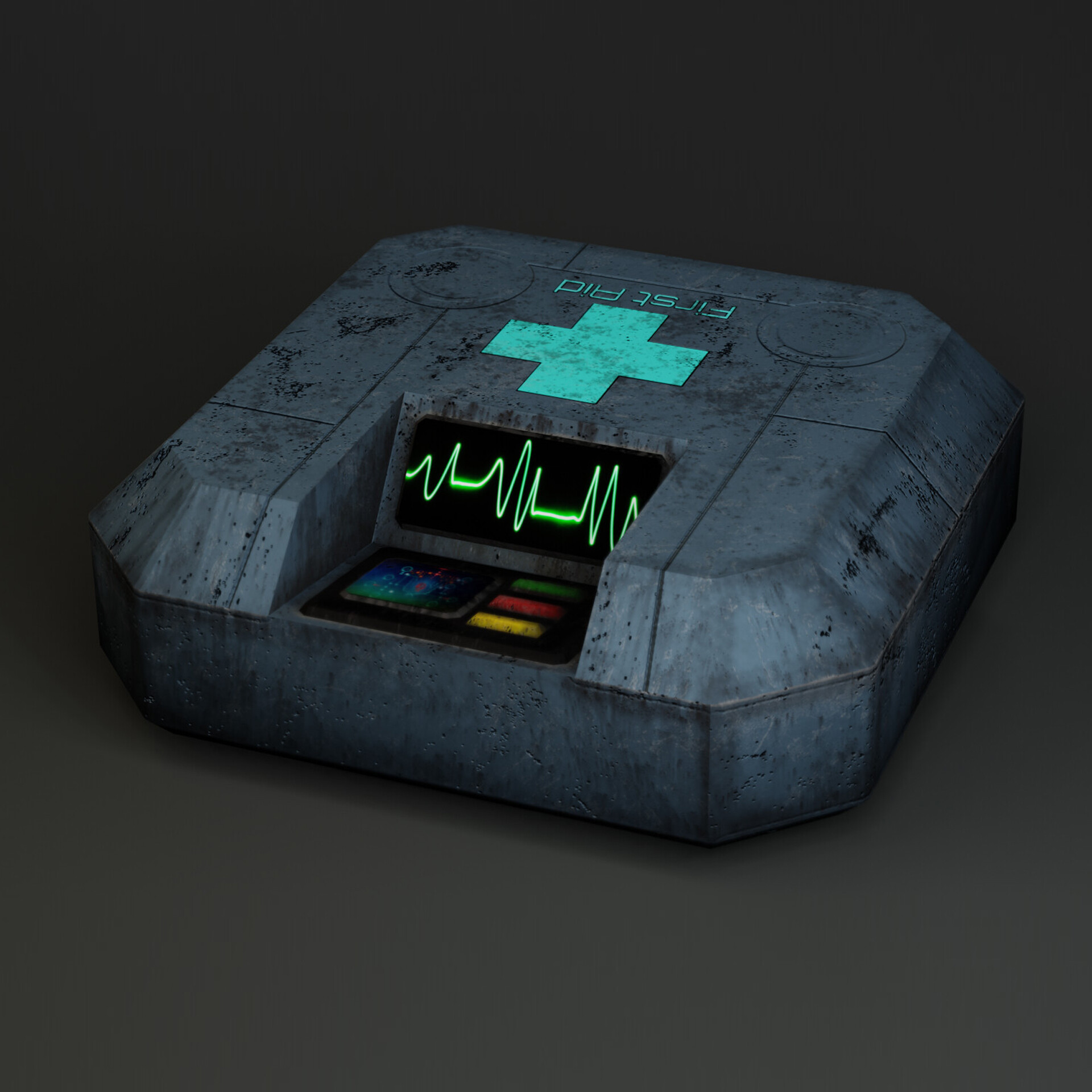 ArtStation - Futuristic medical Kit