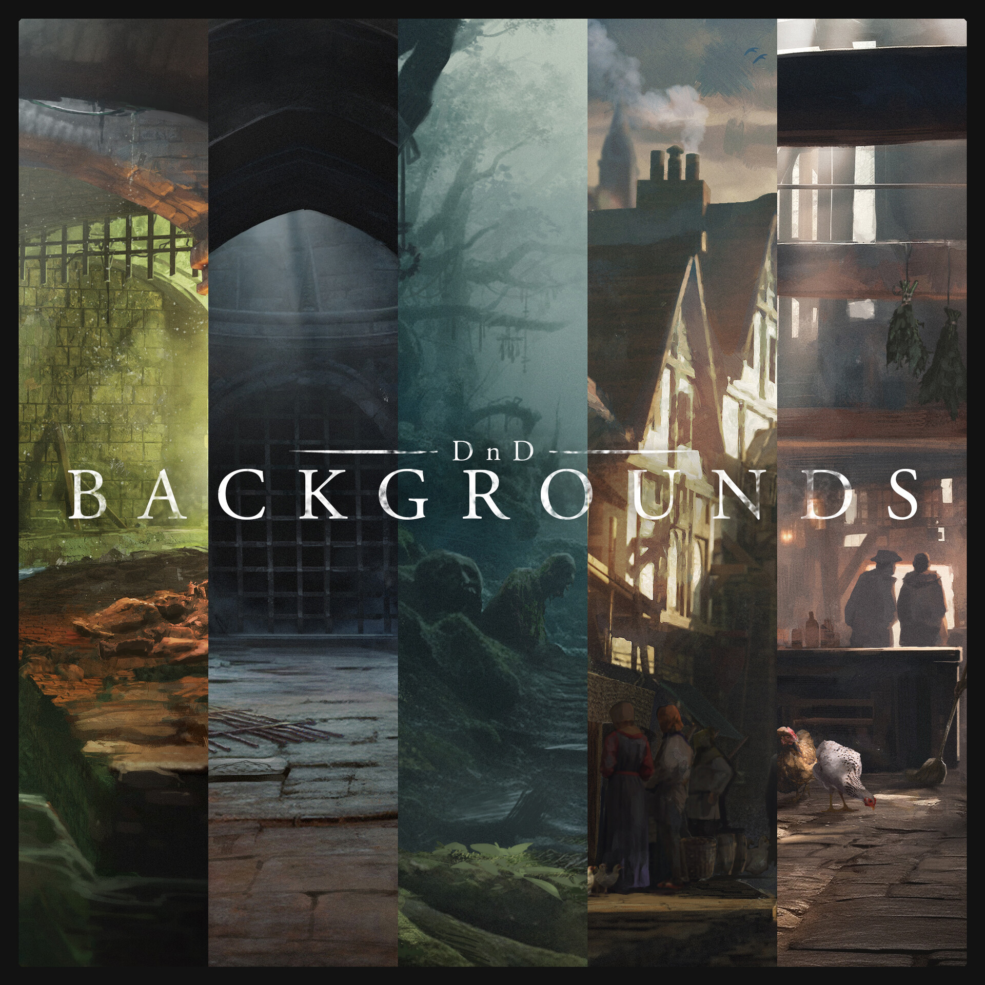 ArtStation - DnD Backgrounds