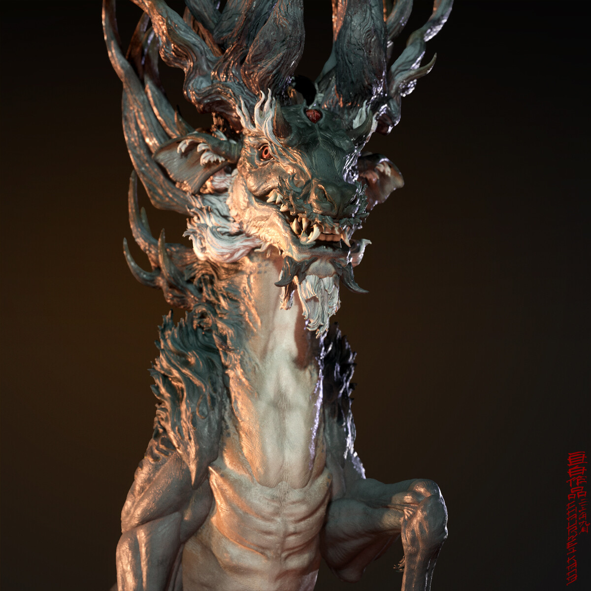 ArtStation - Elden Beast - Tien Kang - add