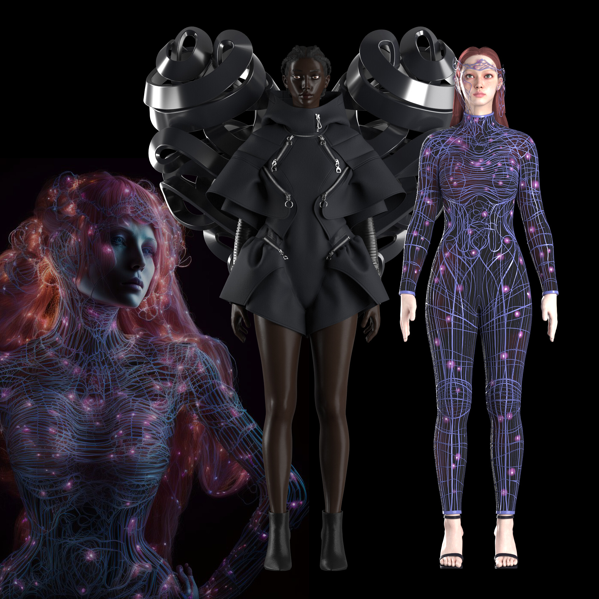 ArtStation - DRESSX AI Contest