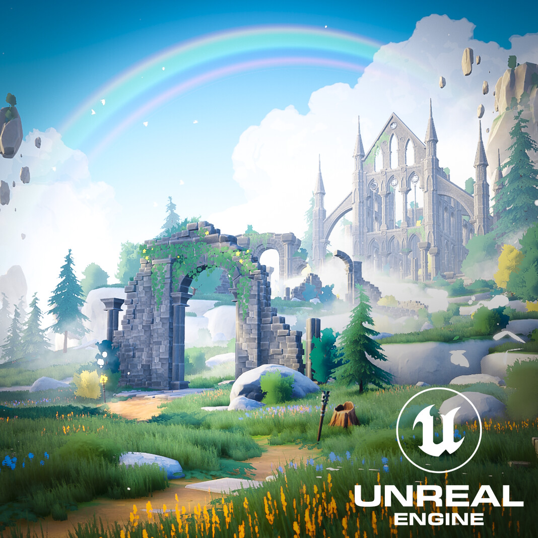 ArtStation - Stylized Ruins [UE5]