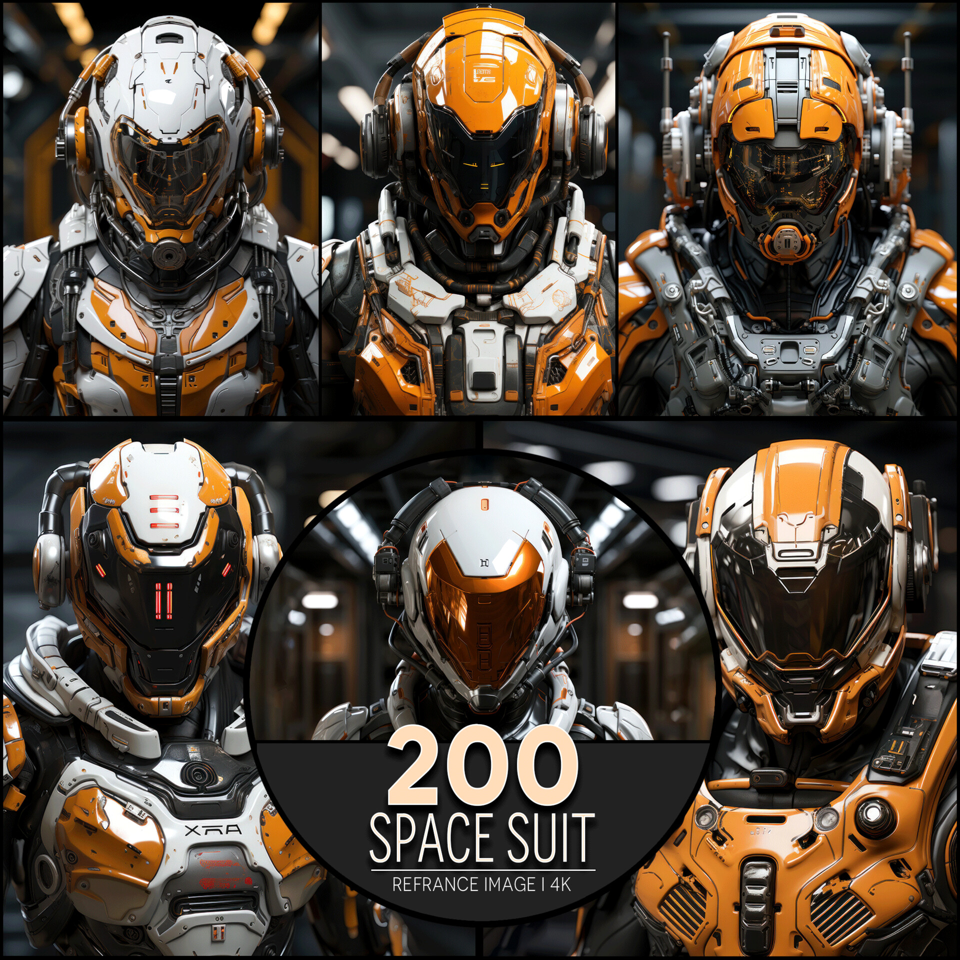 ArtStation - Space Suit 4K Reference/Concept Images
