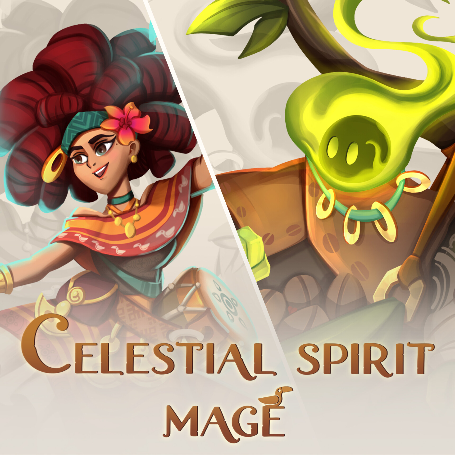 ArtStation - Celestial spirit mage project