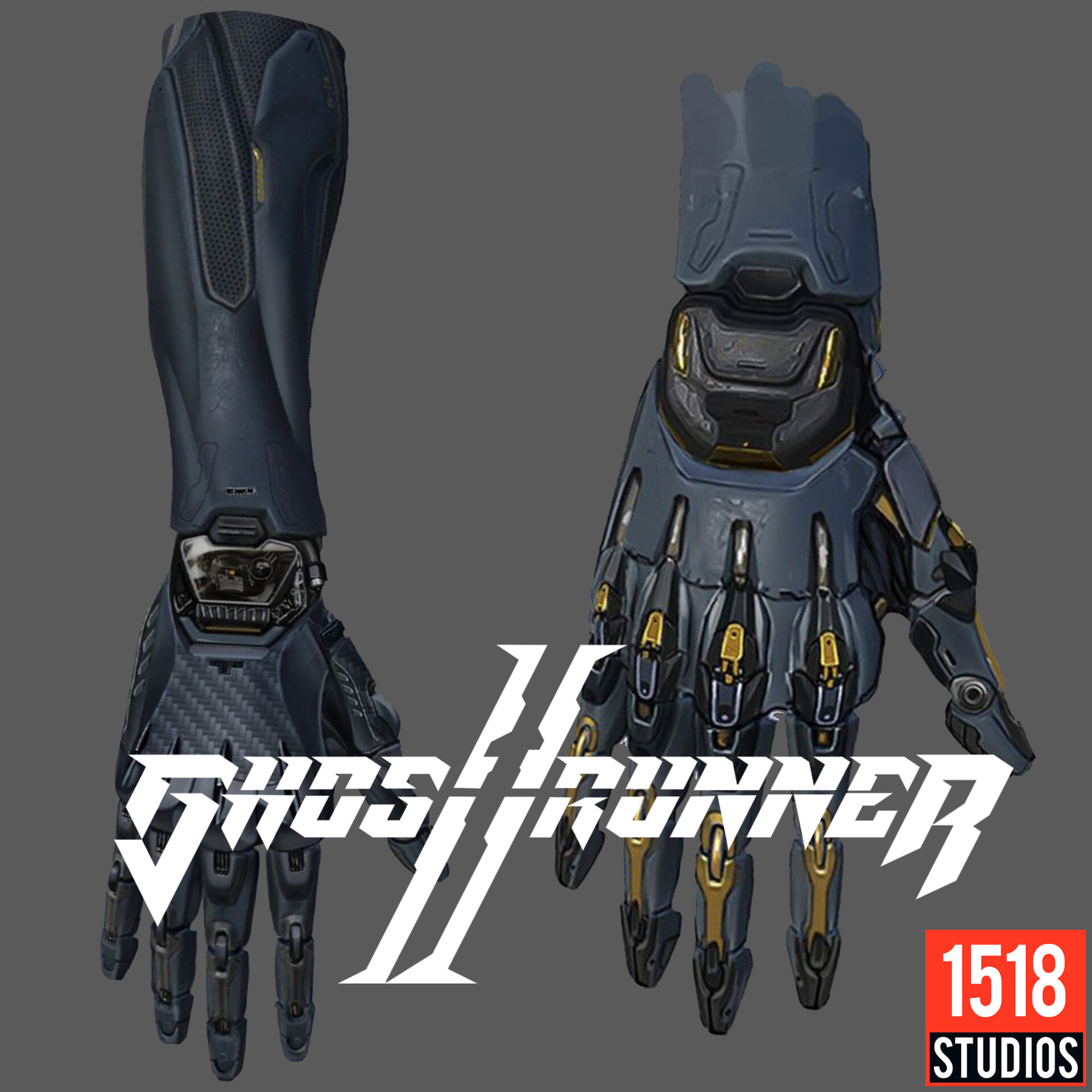 ArtStation - Ghostrunner 2 – Hand concept art