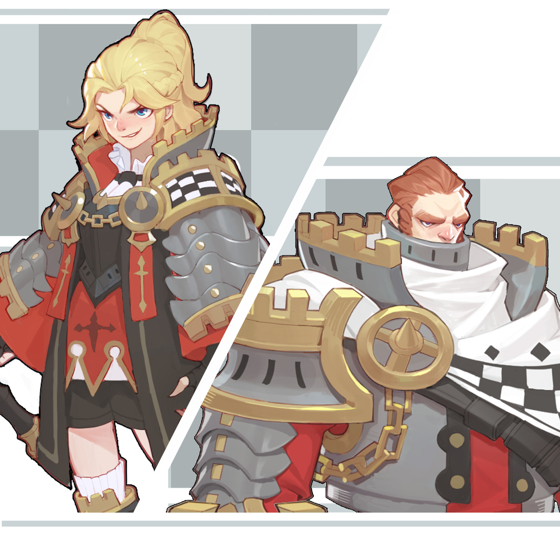 ArtStation - fortress Knight