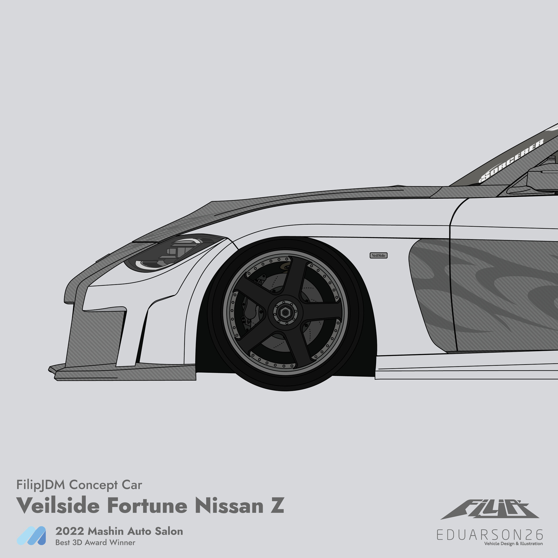 ArtStation - Nissan Z Performance Veilside Fortune